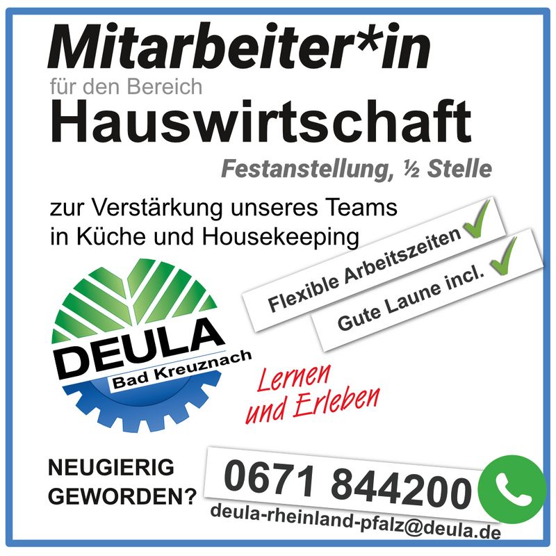 DEULA Bad Kreuznach -: Start